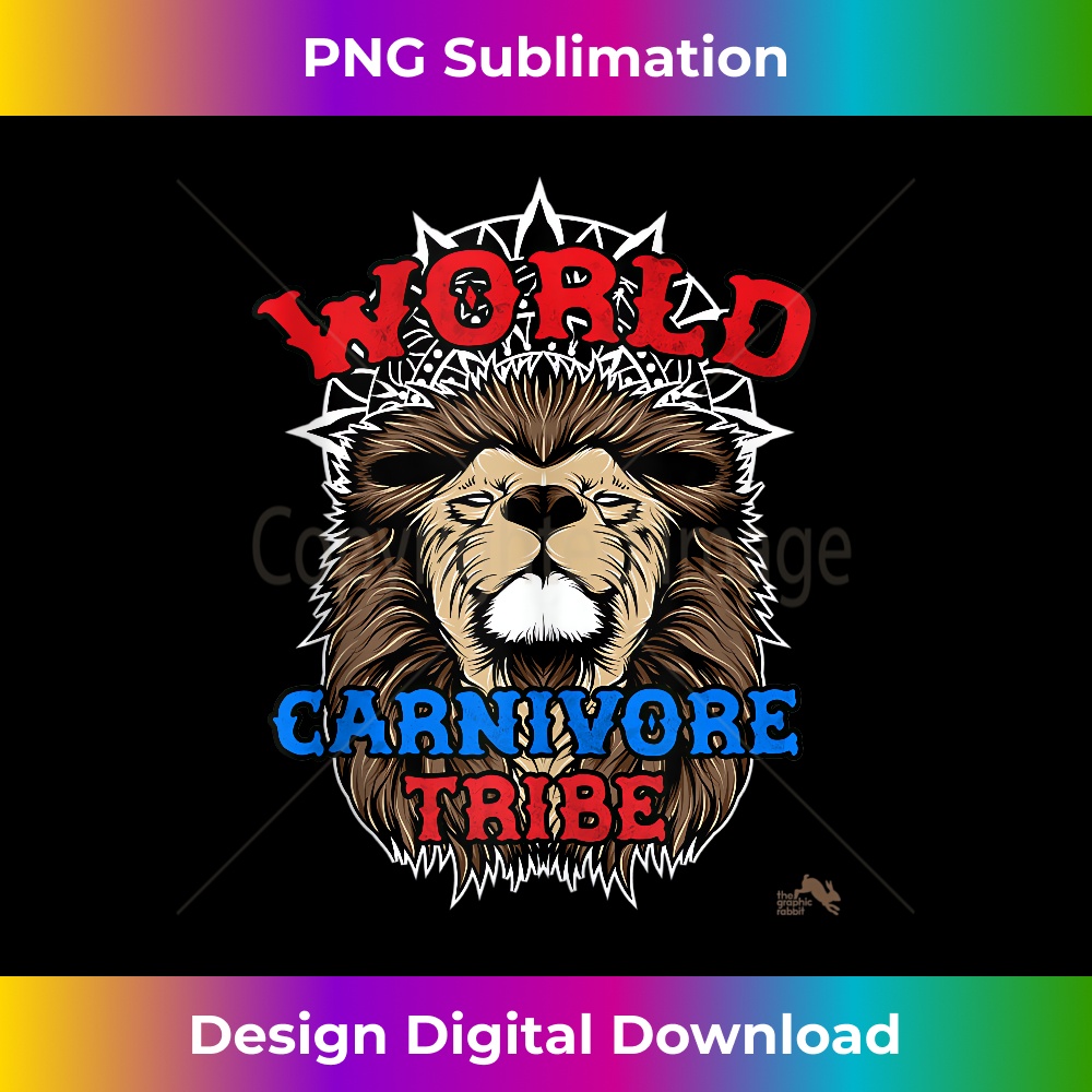 World Carnivore Tribe Lion Tank T - Urban Sublimation PNG De | Inspire ...