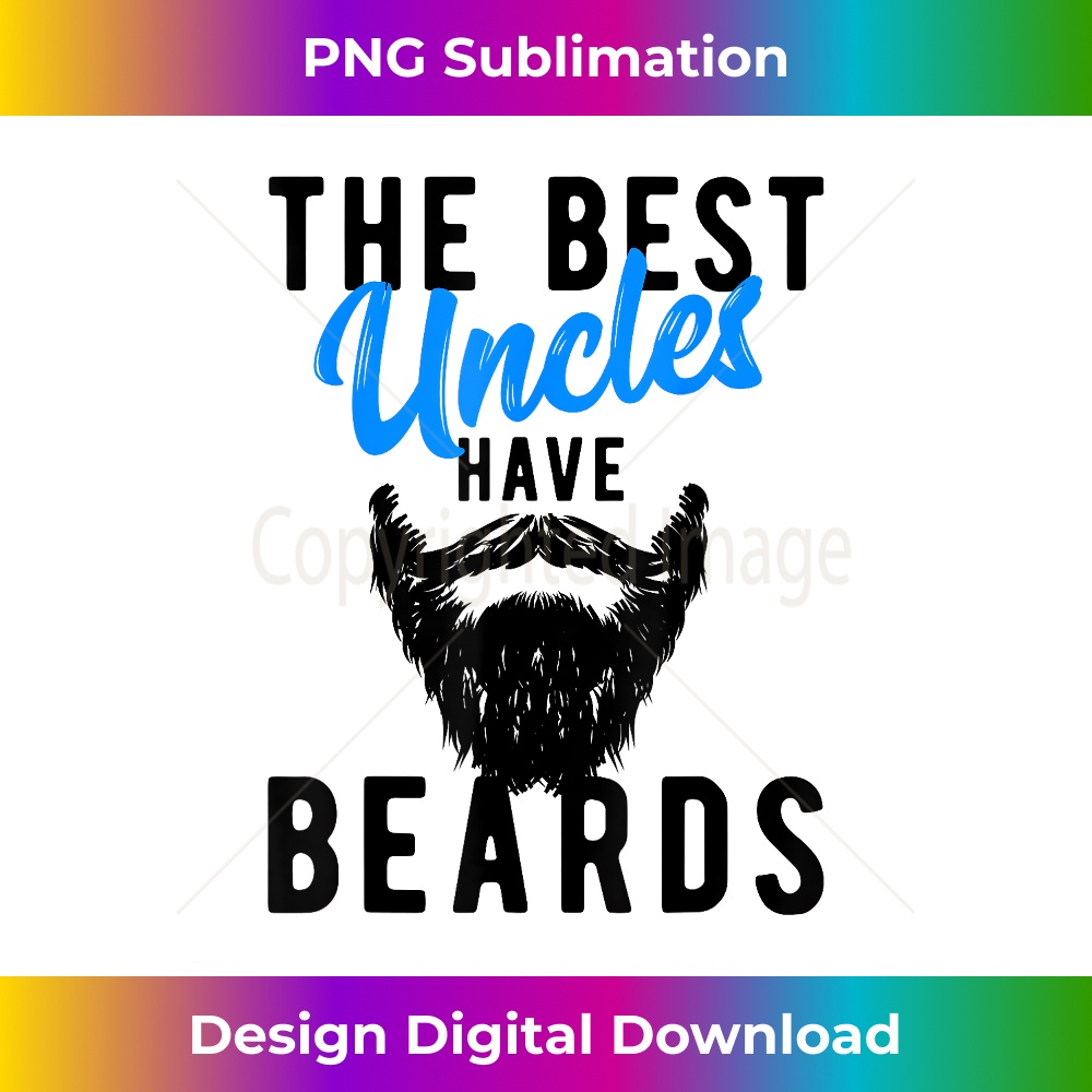 The Best Uncles Have Beards T-Shirt - Funny Uncle T - Contem | Inspire ...