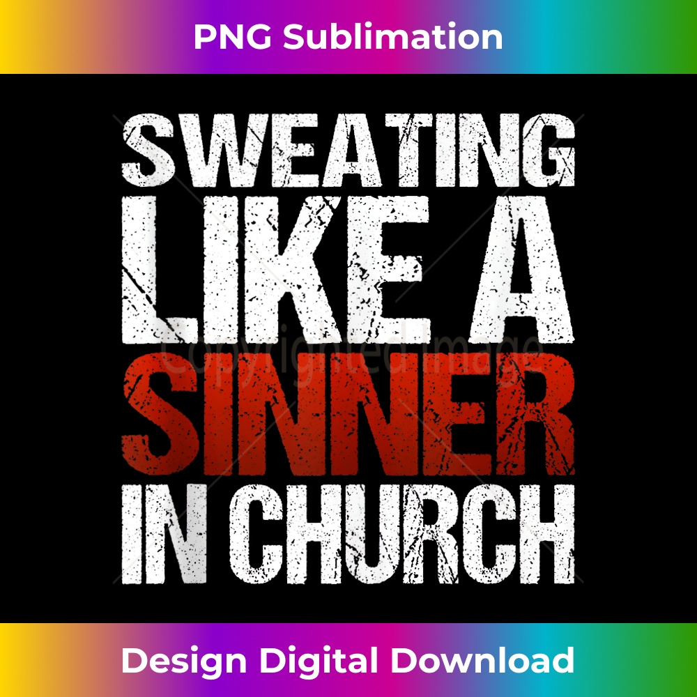 Sweating Like A Sinner In Church Funny Fitness Bodybuilding | Inspire ...