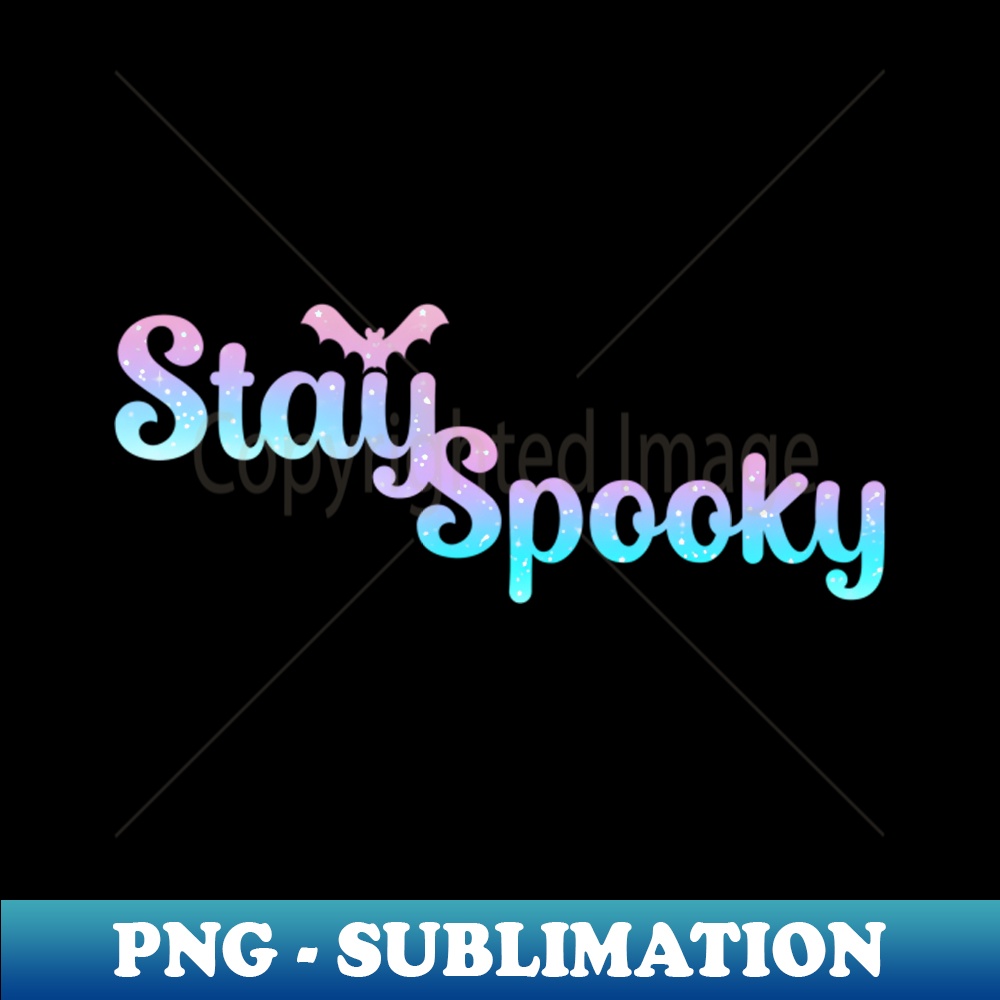 Pastel Goth Stay Spooky Cute Spoopy Bat Lover - Trendy Subli | Inspire ...