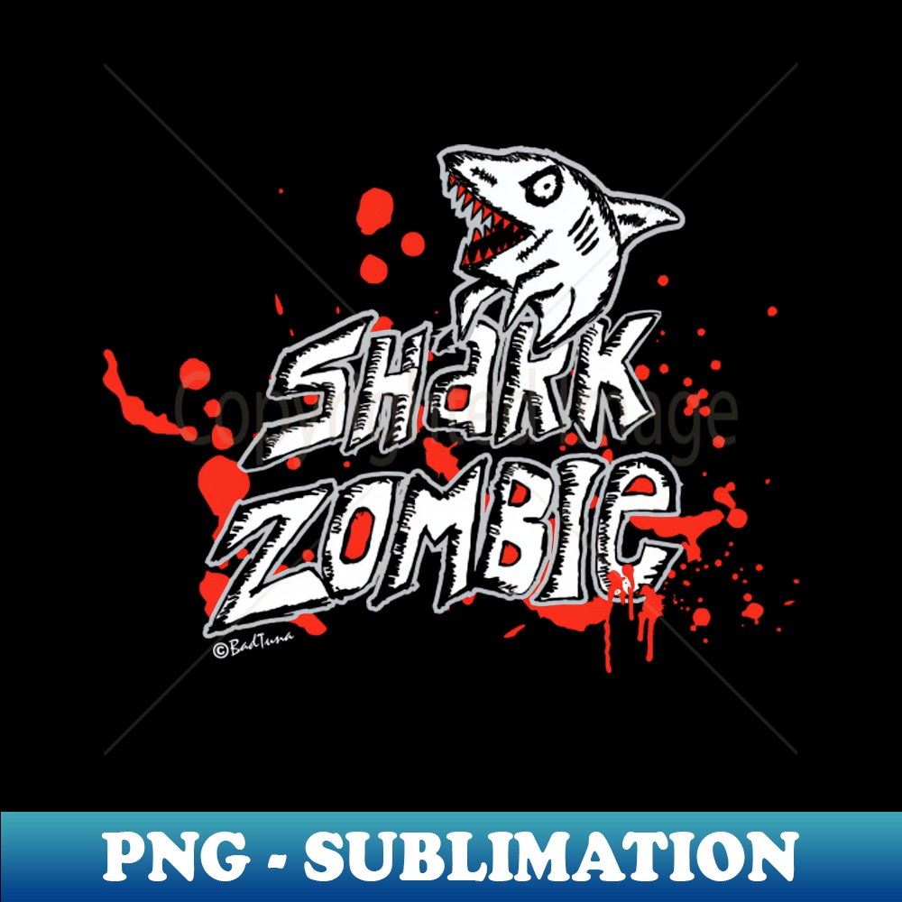Shark Zombie - PNG Transparent Digital Download File for Sub | Inspire ...