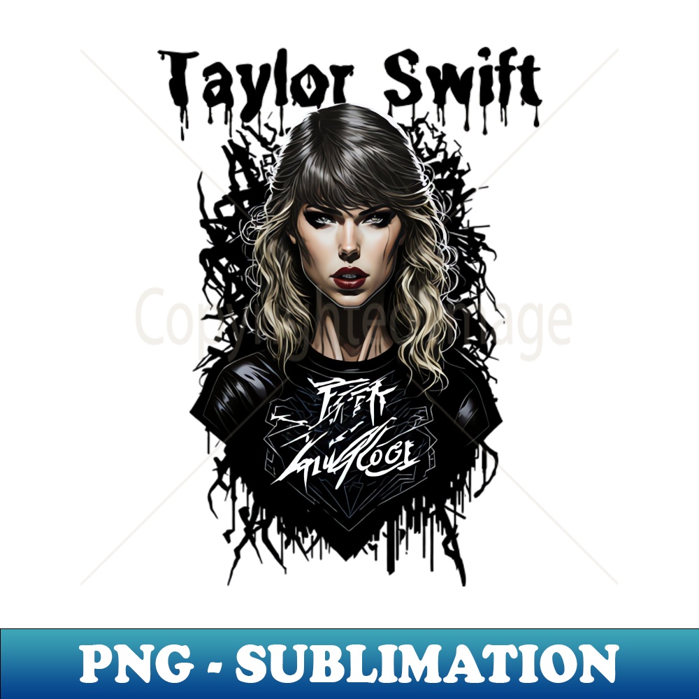 Taylor Swift Metal - Instant PNG Sublimation Download - Enha - Inspire ...
