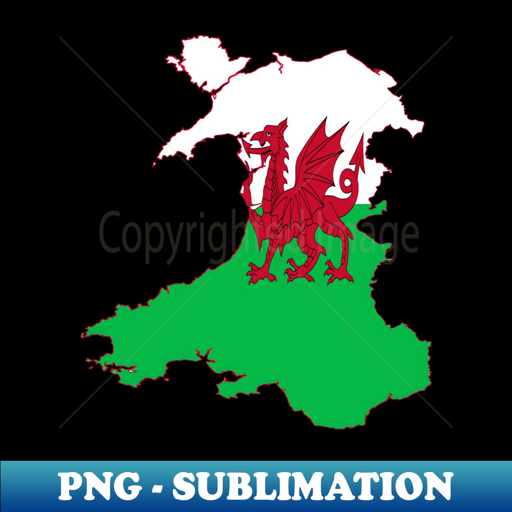 Wales Rugby Fan Baner Cymru Dragon - Unique Sublimation PNG | Inspire ...