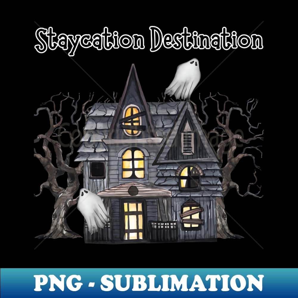 Staycation Destination Haunted House and Ghosts - Signature - Inspire ...