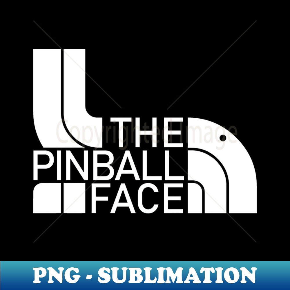 THE PINBALL FACE white - Sublimation-Ready PNG File - Perfec | Inspire ...