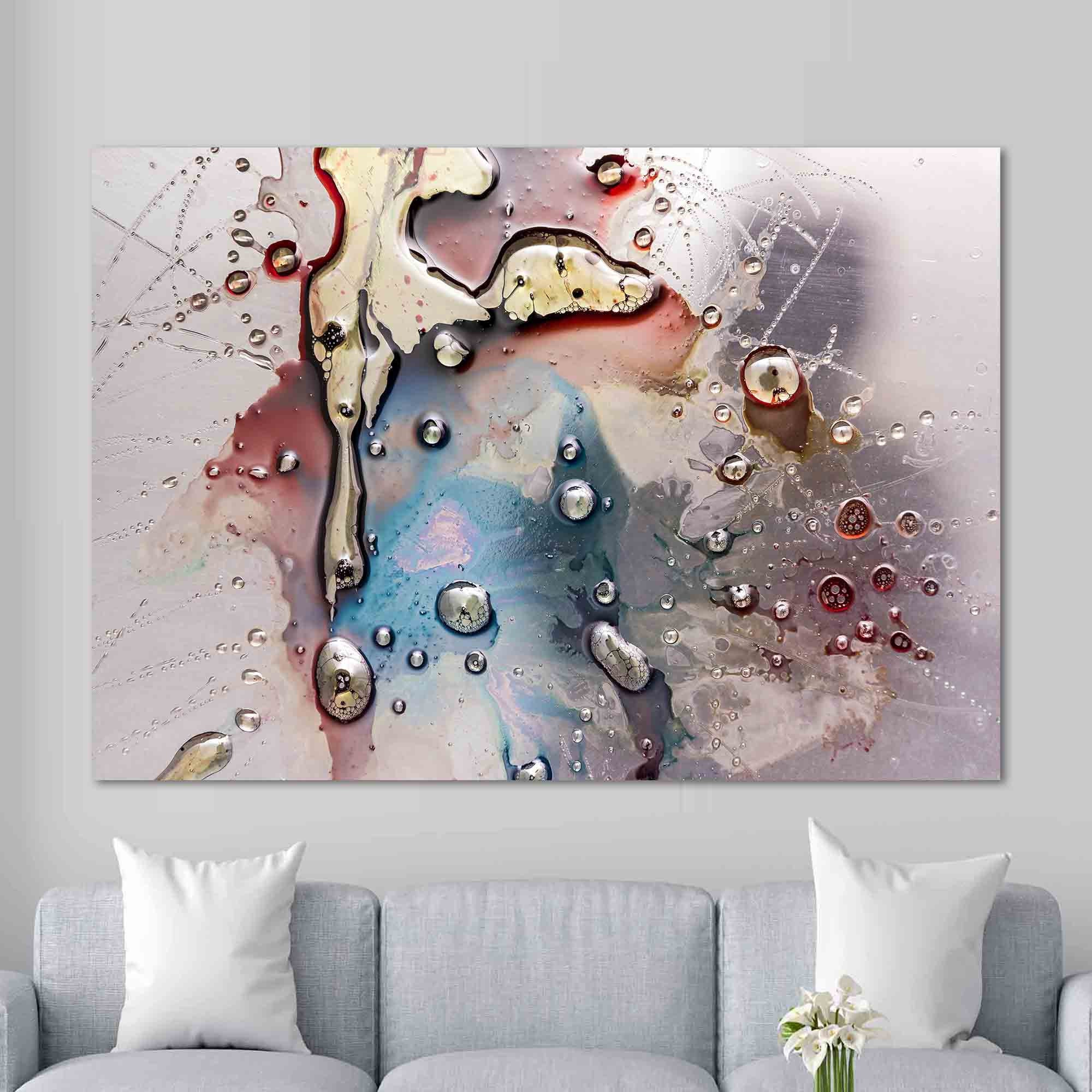 Black And Copper Marble, Copper Art Canvas, Marble Wall Deco | Inspire ...
