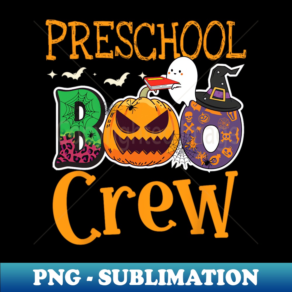 Preschool Boo Crew Pre-K Teachers Students Halloween - High- - Inspire ...