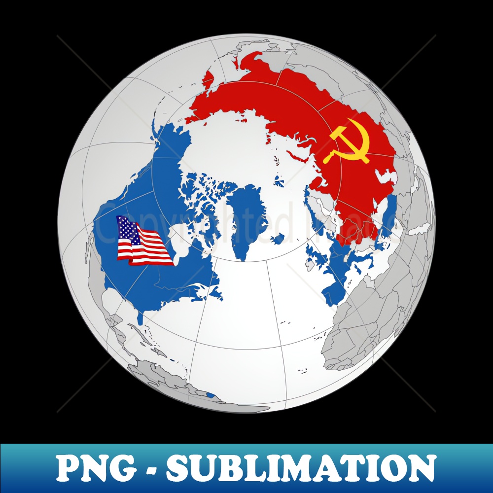 Globe - COLD WAR - Vintage Sublimation PNG Download - Captur | Inspire ...