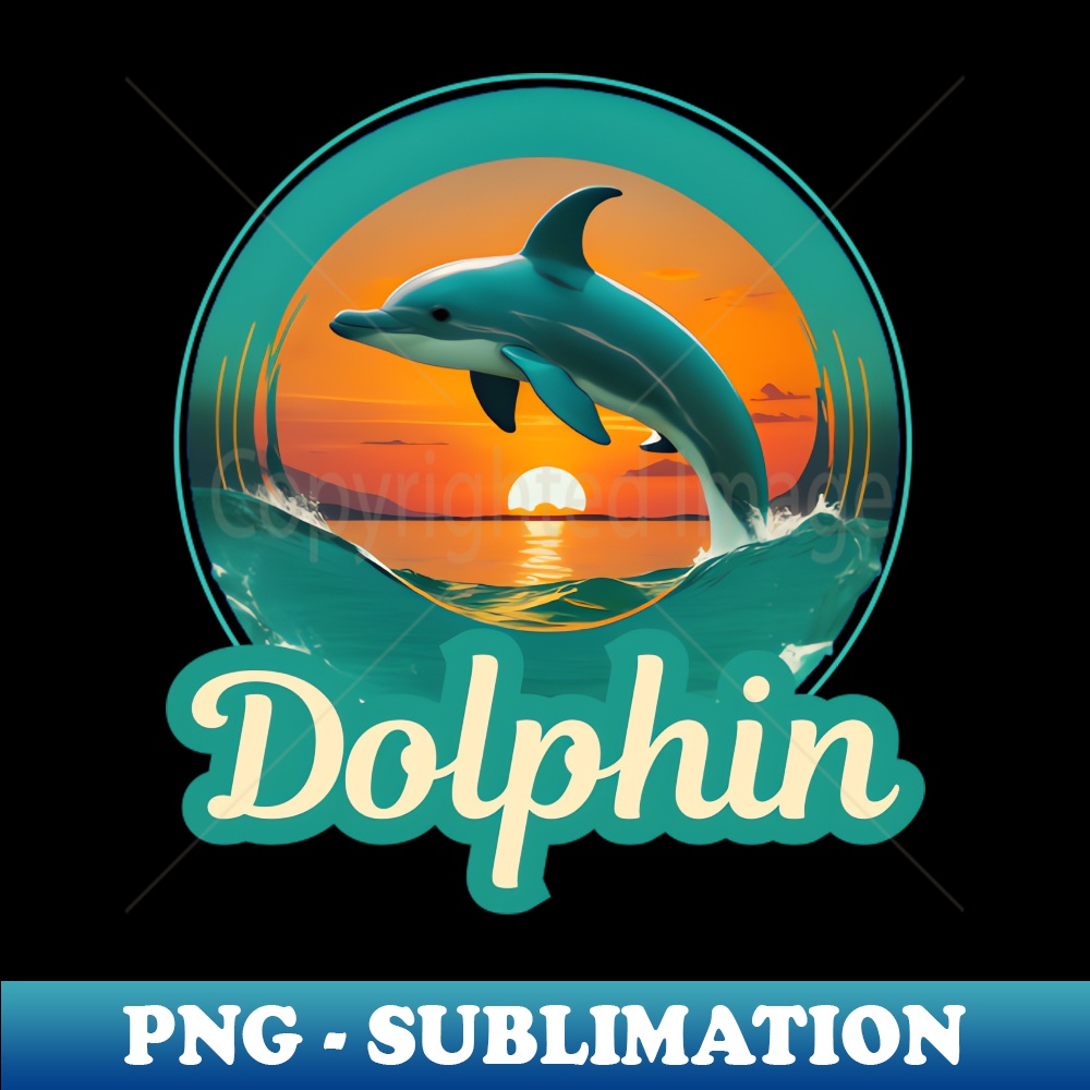 Cute dolphin - Trendy Sublimation Digital Download - Bring Y - Inspire ...
