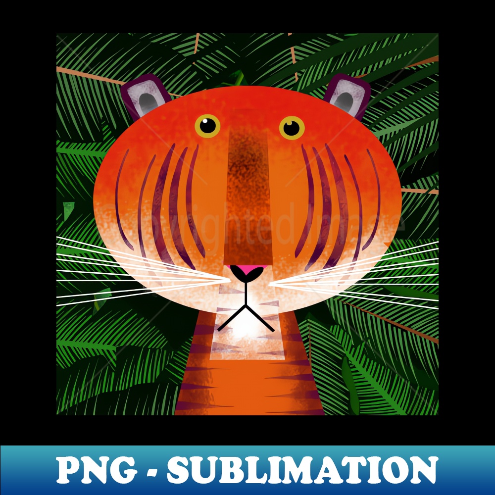Tiger - PNG Sublimation Digital Download - Stunning Sublimat | Inspire ...