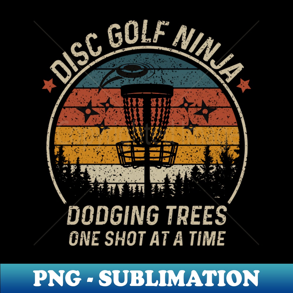 Disc Golf Ninja Dodging Trees One Shot At A Time - Modern Su | Inspire ...