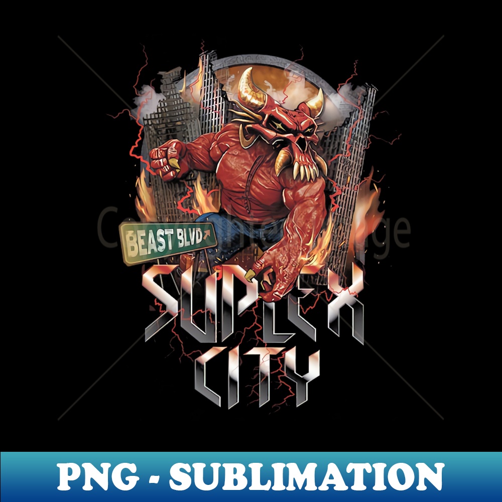 Brock Lesnar Suplex City Beast Blvd - PNG Sublimation Digita - Inspire ...