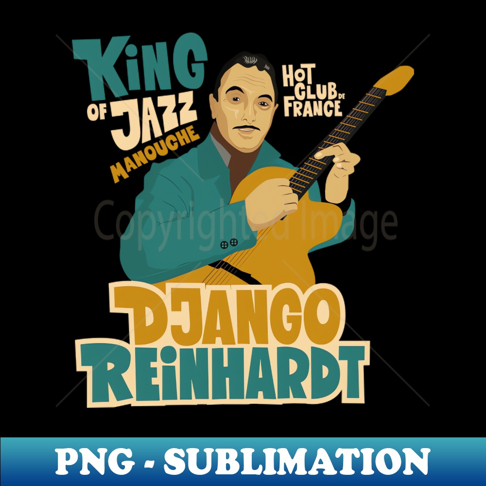 Django Reinhardt A Jazz Guitar Legend Brought to Life with t | Inspire ...