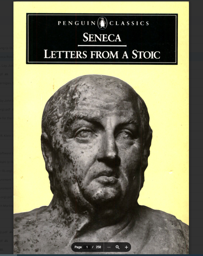 Letters from a Stoic | Inspire Uplift