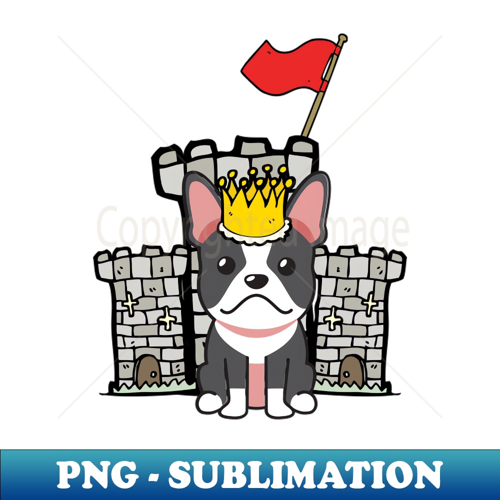 Funny french bulldog is the king of the castle - PNG Transpa | Inspire ...