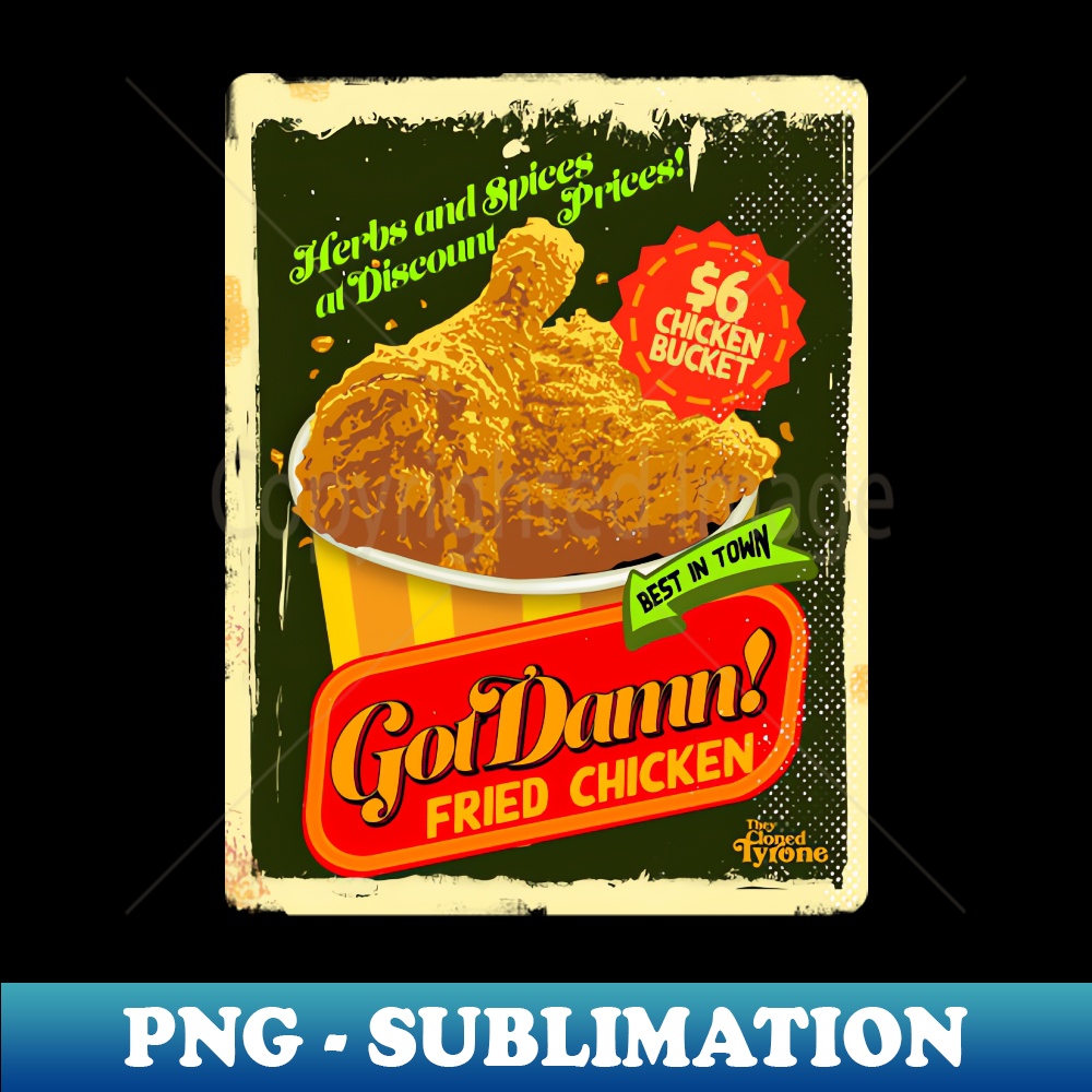 got damn chicken from They Cloned Tyrone - Premium PNG Subli | Inspire ...