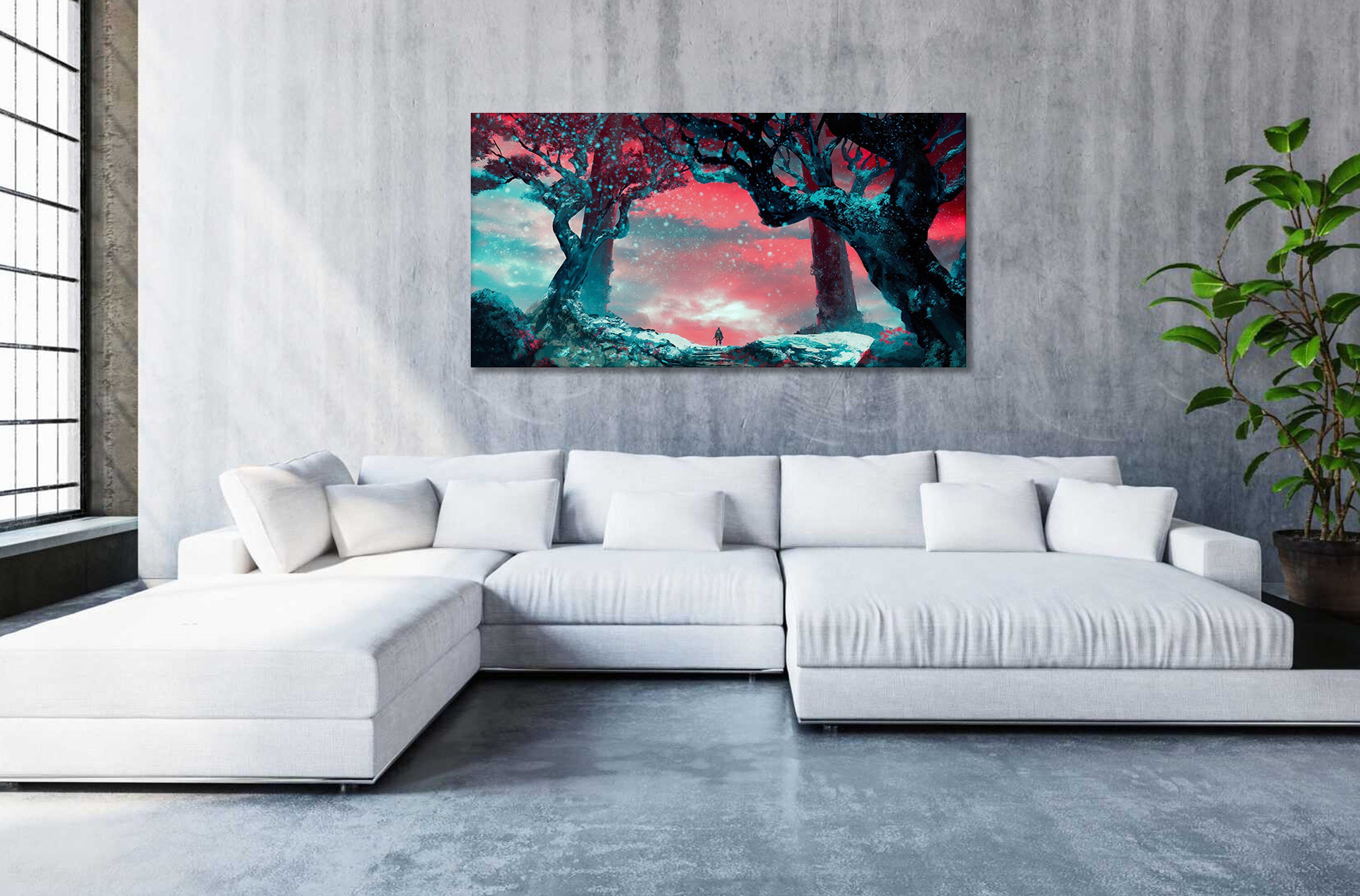 Sekiro Shadows Die Twice Canvas, Canvas Print, Sekiro Wall | Inspire Uplift