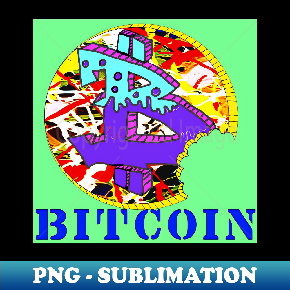 bitcoin graffiti sticker gamer - Elegant Sublimation PNG Dow | Inspire ...