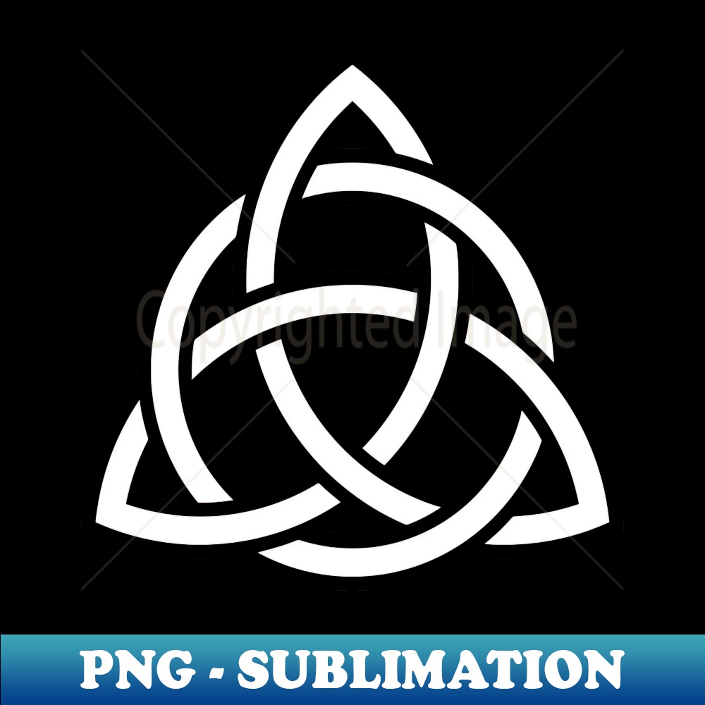 Triquetra Knot With Interlaced Circle - PNG Sublimation Digi | Inspire ...