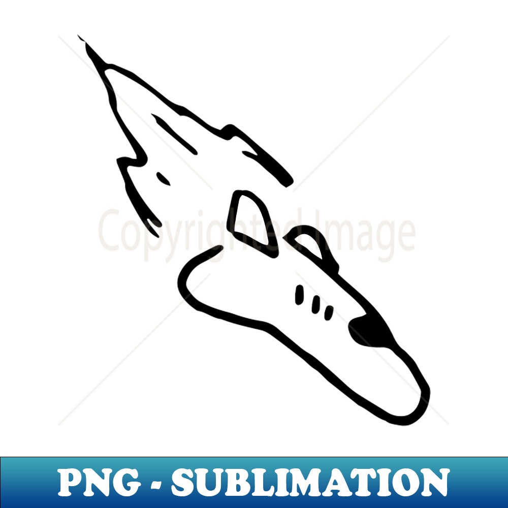 Flying Rocket Ship Doodle Art - Signature Sublimation PNG Fi | Inspire ...
