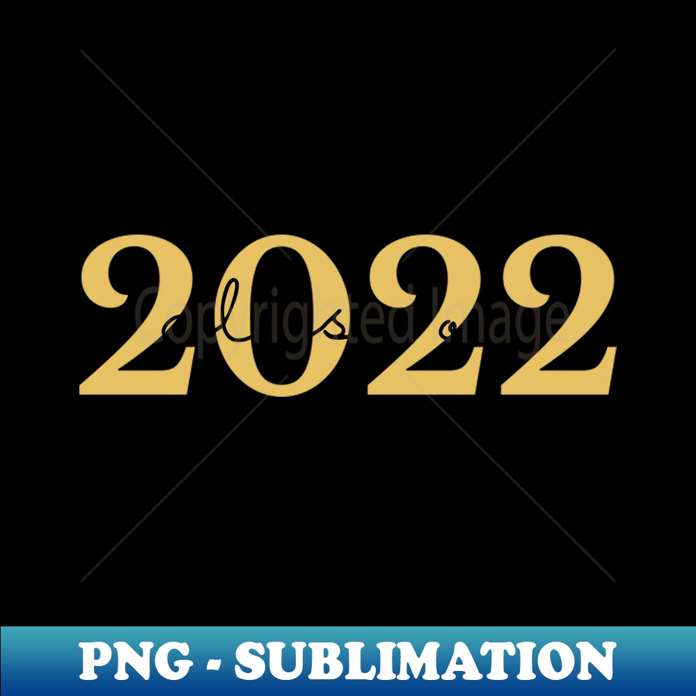 Class Of 2022 Simple Typography Gold and Black Graduation 20 | Inspire ...