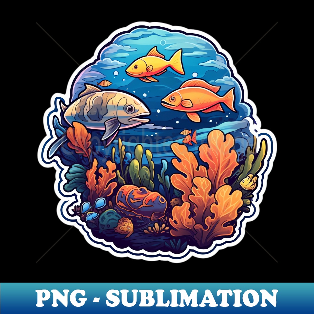 Aquarium Fish Stickers Dive into a Colorful Underwater World | Inspire ...