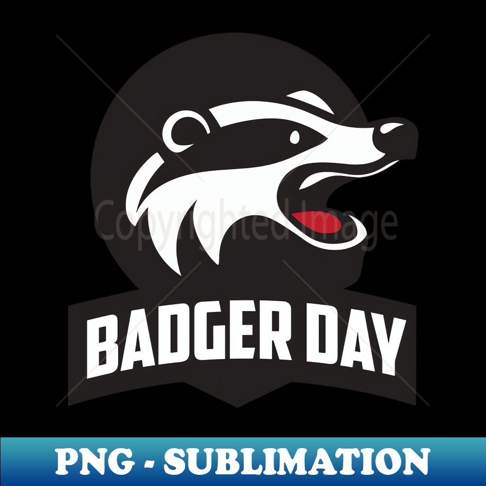 National Badger Day October 6 - Signature Sublimation PNG F | Inspire ...