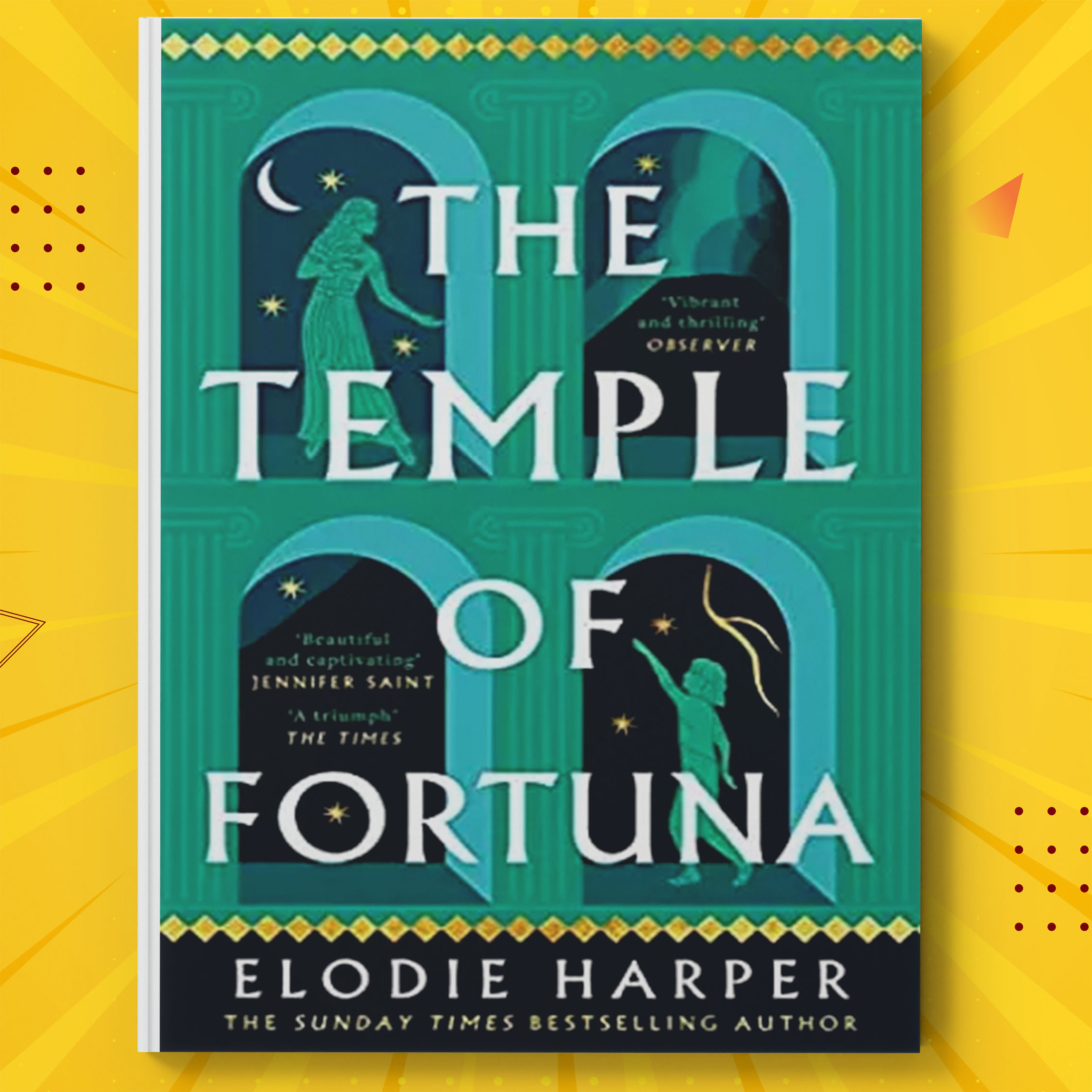 The Temple of Fortuna, Wolf Den Trilogy, by Elodie Harper | Inspire Uplift