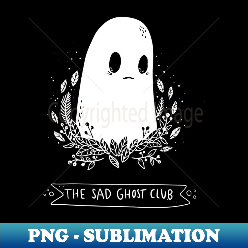 Ghosts club white - Aesthetic Sublimation Digital File - Fas - Inspire ...