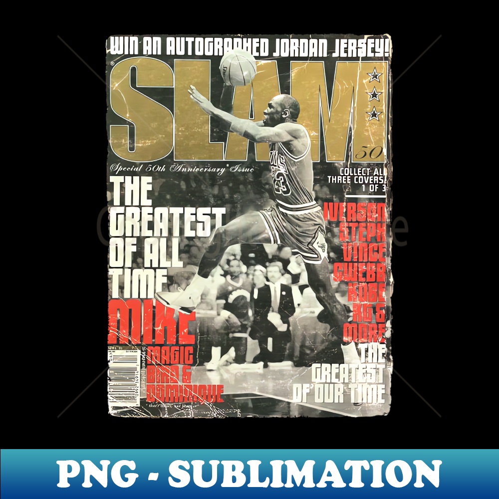 COVER SLAM JORDAN DUNK - THE GREATEST - High-Quality PNG Sub | Inspire ...