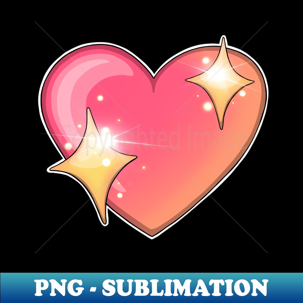 Reva Prisma heart emoji - High-Resolution PNG Sublimation Fi - Inspire ...