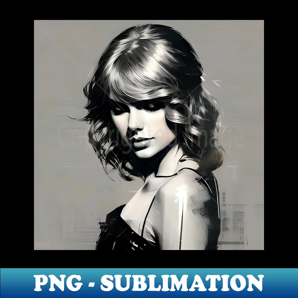 Taylor Swift - PNG Transparent Sublimation File - Instantly - Inspire ...