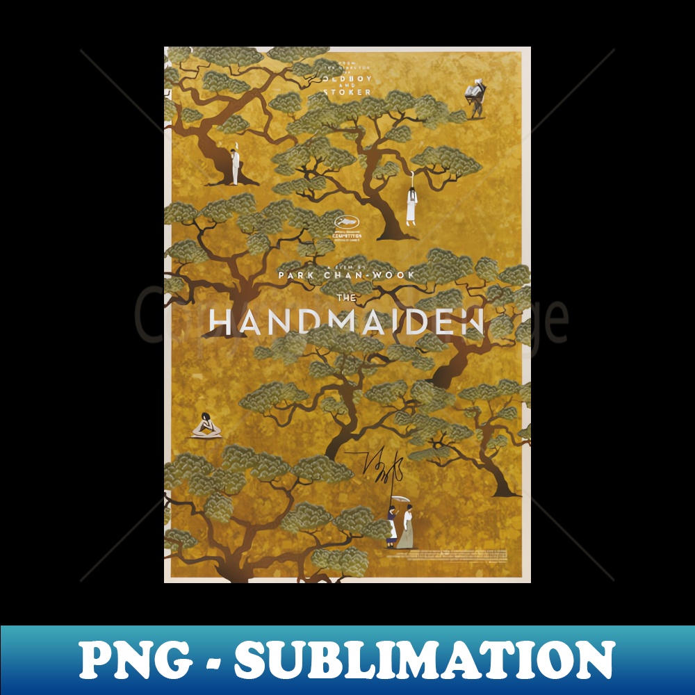 The Handmaiden Korean Movie Poster - Exclusive PNG Sublimati | Inspire ...