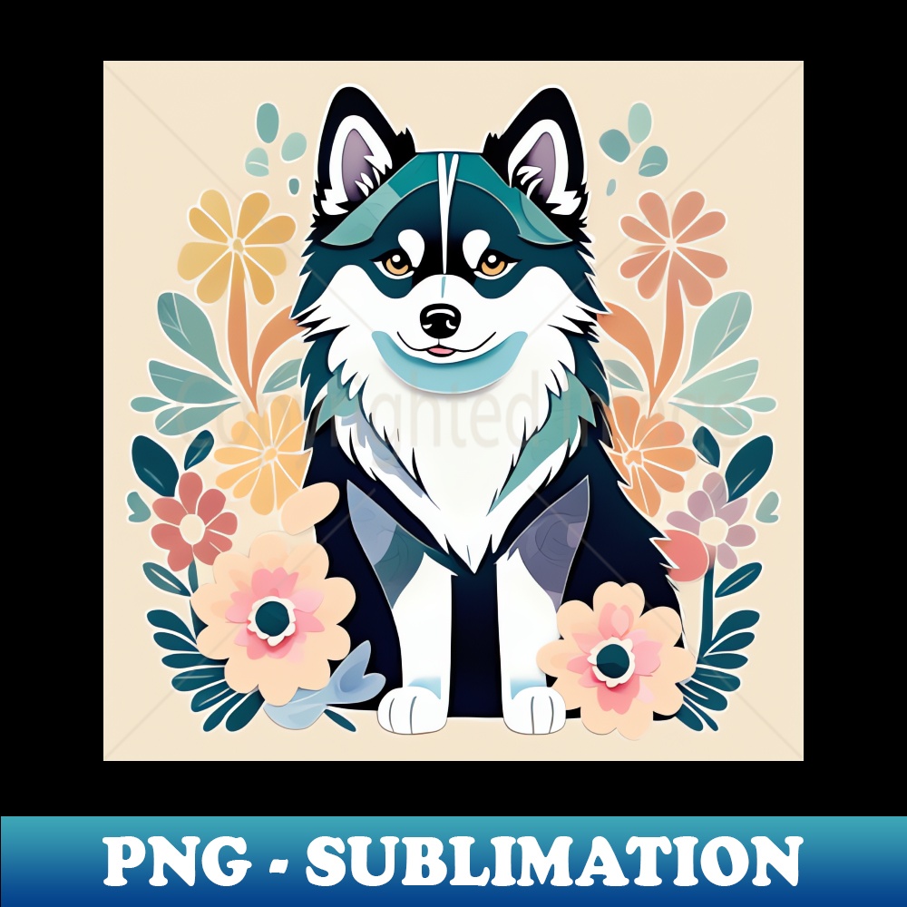 Pomsky - Elegant Sublimation PNG Download - Transform Your S | Inspire ...