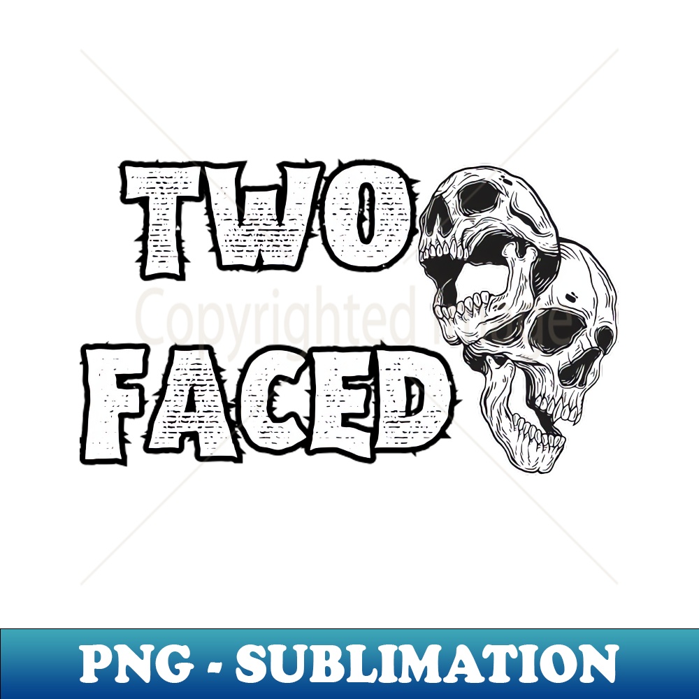 Two Faced Skull - Creative Sublimation PNG Download - Stunni | Inspire ...