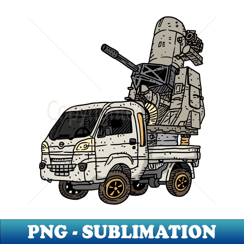 mini truck technical air defense - Premium Sublimation Digit | Inspire ...