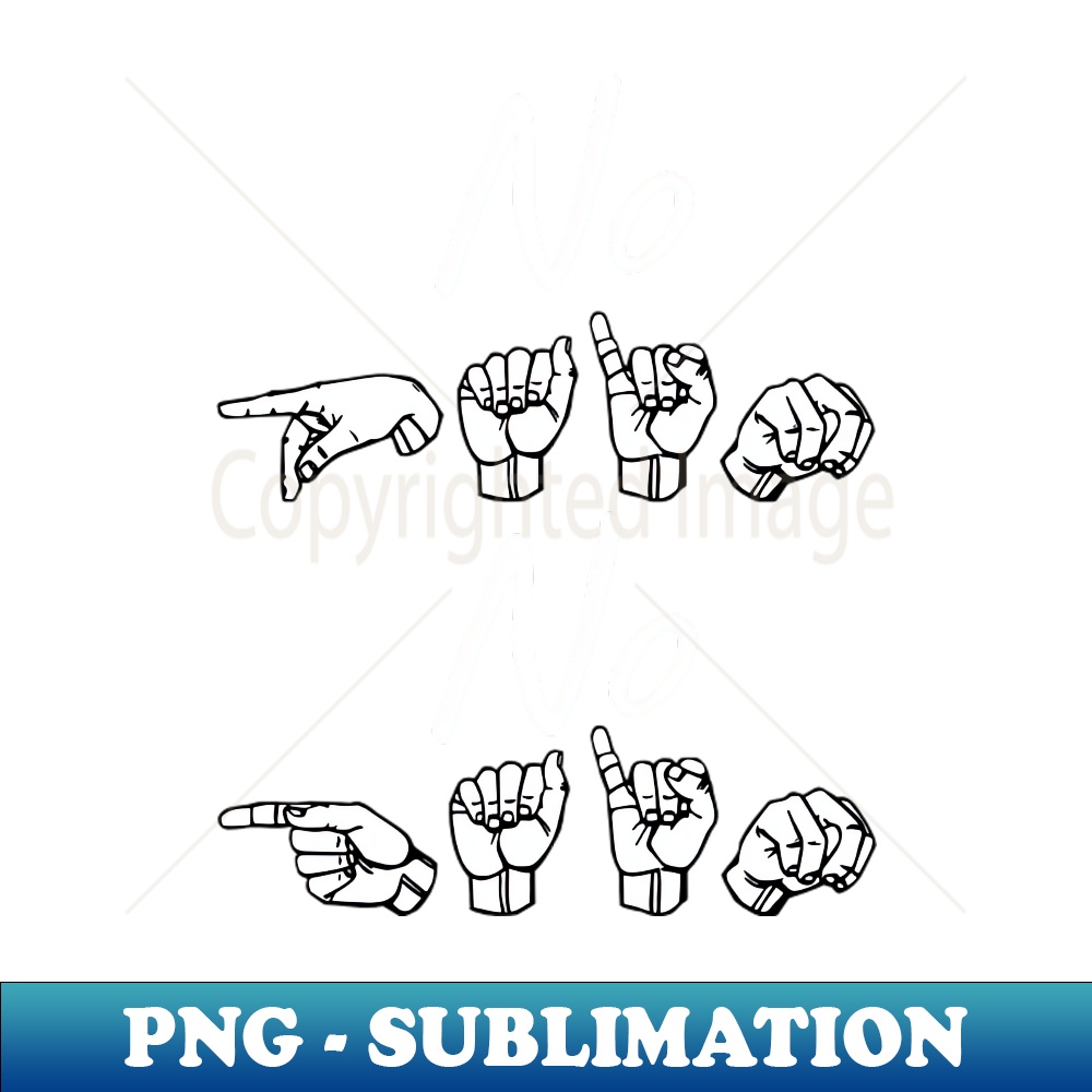 No PAIN no GAIN ASL Sign Language Design - Sublimation-Ready | Inspire ...