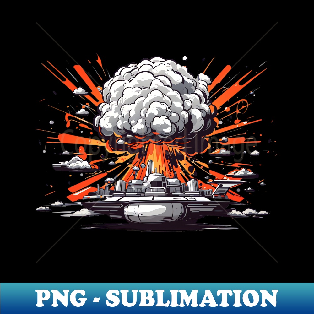 Oppenheimer - Nuclear Explosion - Aesthetic Sublimation Digi | Inspire ...