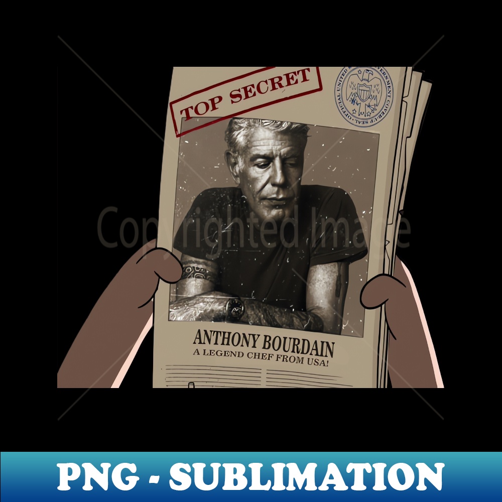 anthony bourdain-animation in the newspaper - Exclusive Subl | Inspire ...