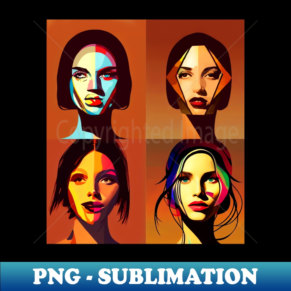 Faces of women - High-Quality PNG Sublimation Download - Bri | Inspire ...