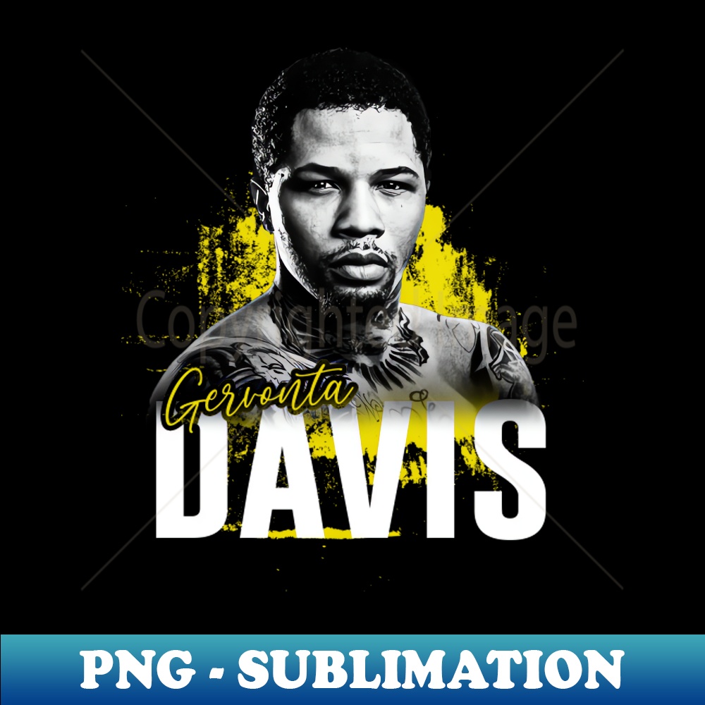 Gervonta Tank Davis - Artistic Sublimation Digital File - Sp | Inspire ...