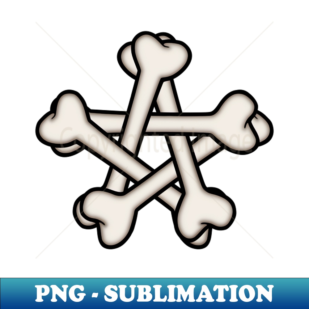 Bone Star - PNG Transparent Sublimation File - Enhance Your | Inspire ...