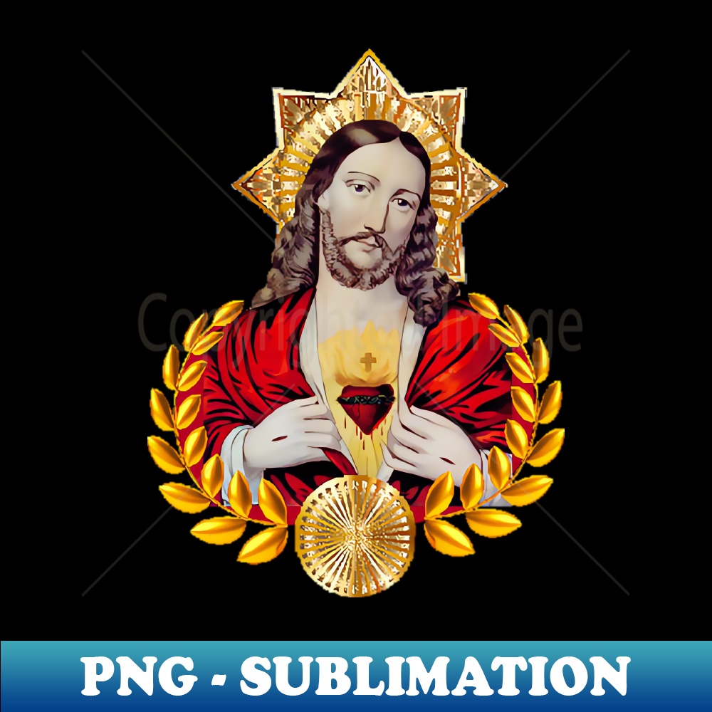 Jesus Christ shining over your sacred heart in burning flame - Inspire ...