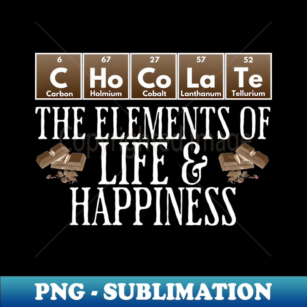 Chocolate Periodic Table of Elements design - Stylish Sublim - Inspire ...