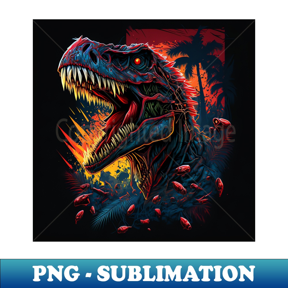 Dinosaurs T-REX Jurrasic design - Exclusive Sublimation Digi - Inspire ...