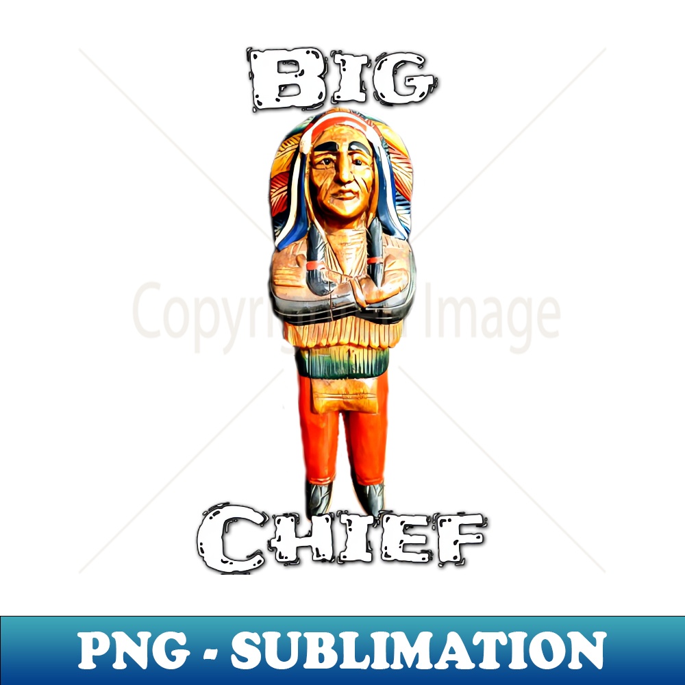 Big Chief Cigar Indian Colorful Native American Figure - Ele | Inspire ...
