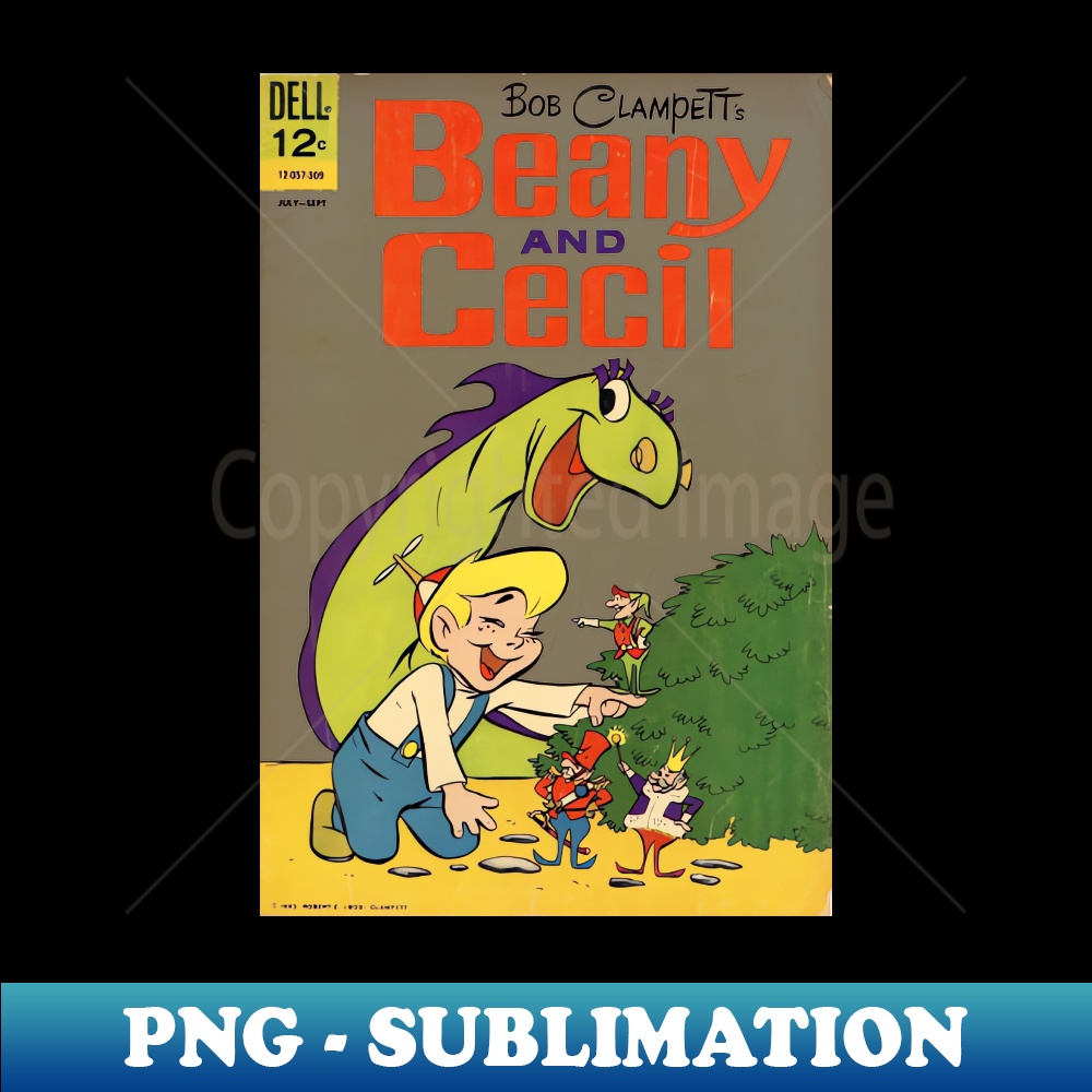 Beany and Cecil Comic Book Cover - Vintage Style - Authentic | Inspire ...