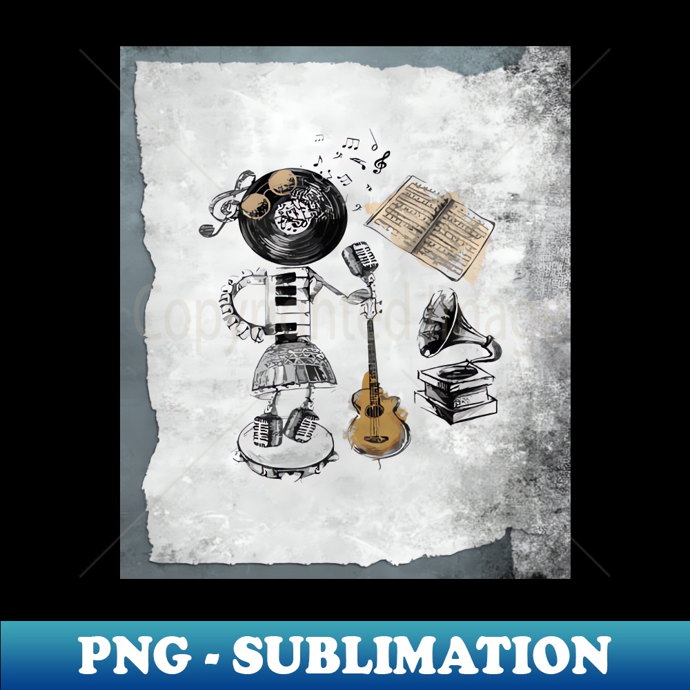 Singer - PNG Transparent Sublimation Design - Stunning Subli - Inspire ...