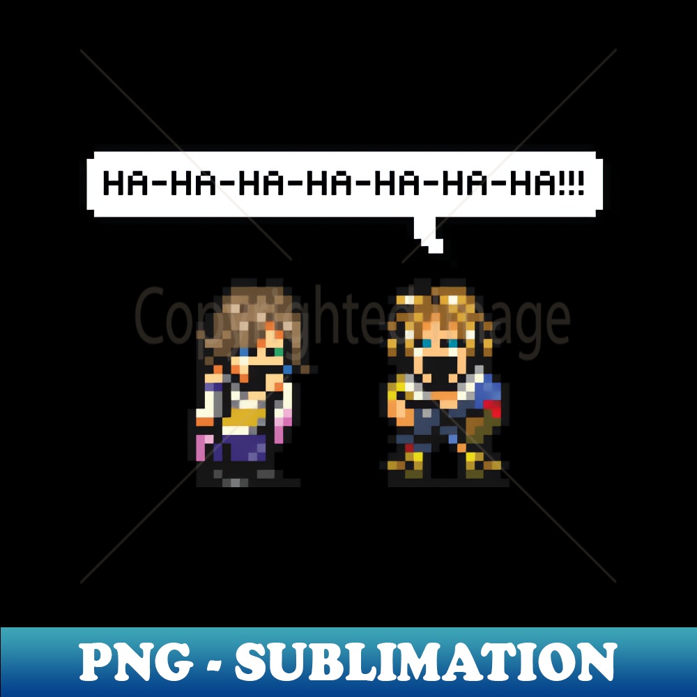 Final Fantasy X Laughing Tidus And Yuna - High-Resolution PN - Inspire ...