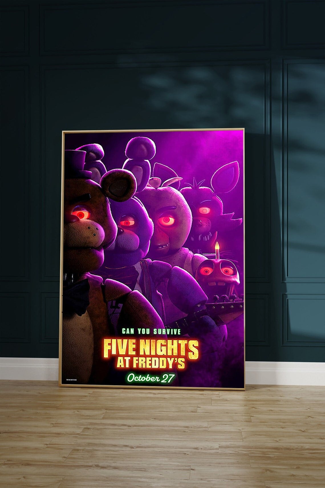 Five Nights At Freddy's Poster, Movie Poster, Media Franchis | Inspire ...